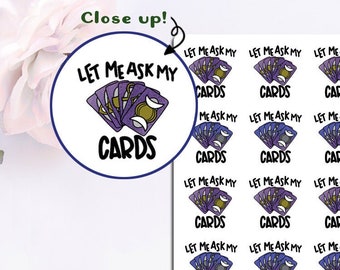 Embellishments Doodle Tarot Let Me Ask My Cards Planner Stickers ...