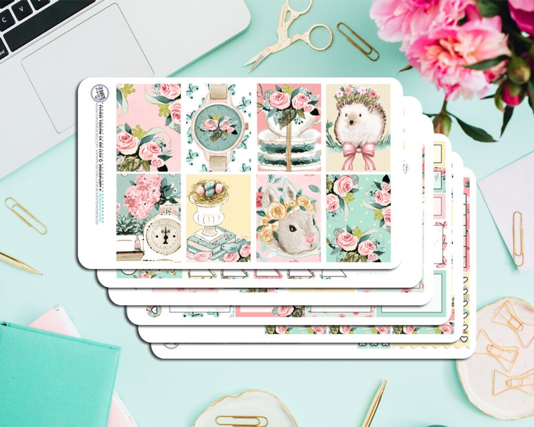 Welcome Spring Deluxe Weekly Planner Kit! Available in Horizontal and ...