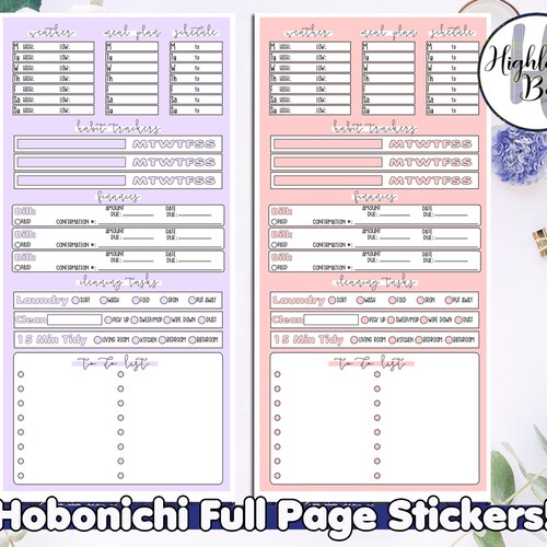Sleep Tracker: Hobonichi Weeks/cousin Notes Page Sticker - Etsy