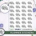 Charge Deck Hand Drawn Planner Stickers Perfect for All Size - Etsy