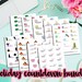 Holiday Count Down Sticker Bundle Perfect for All Size Planners ...