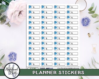 Mini Klarna Bill Pay Planner Stickers Perfect for All Size | Etsy