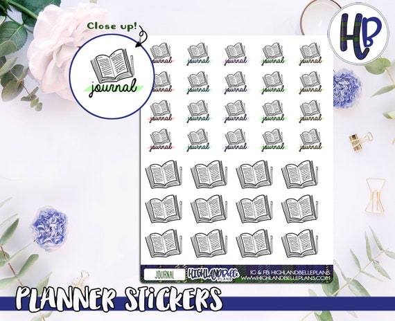 Journal Hand Drawn Doodle Planner Stickers Perfect for All - Etsy
