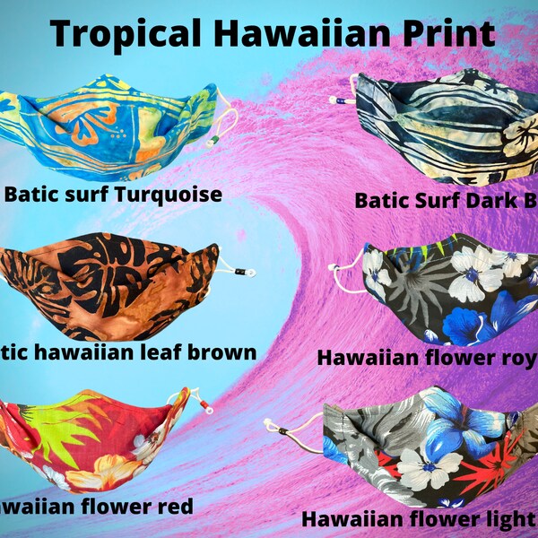 Aloha Face Mask - Etsy