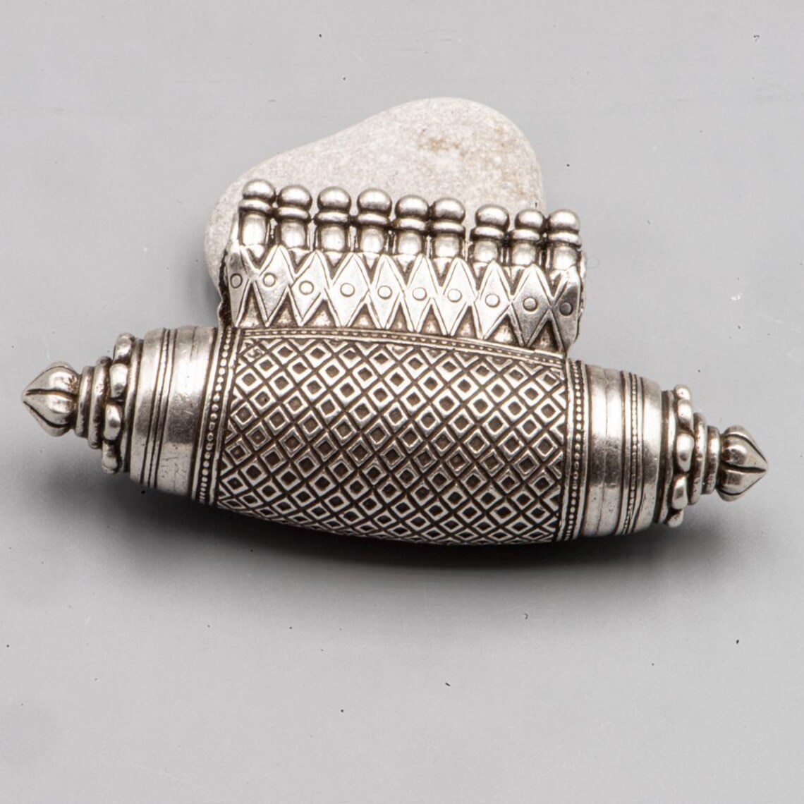 Rare Kerala Silver Amulet Container – Indian Talismanic Jewelry - Etsy