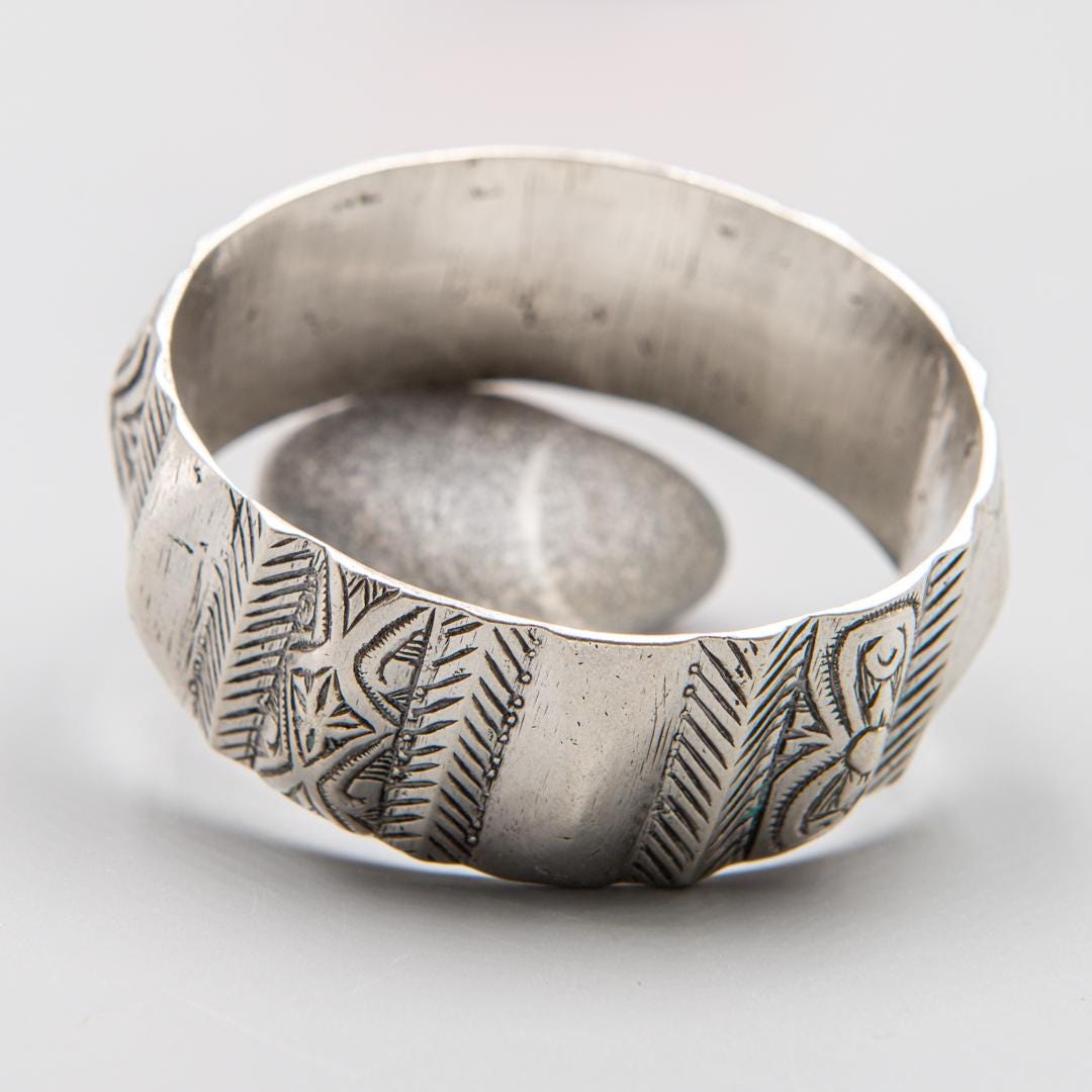 Vintage Berber Silver Bracelet From Morocco - True Ethnic Jewelry From ...