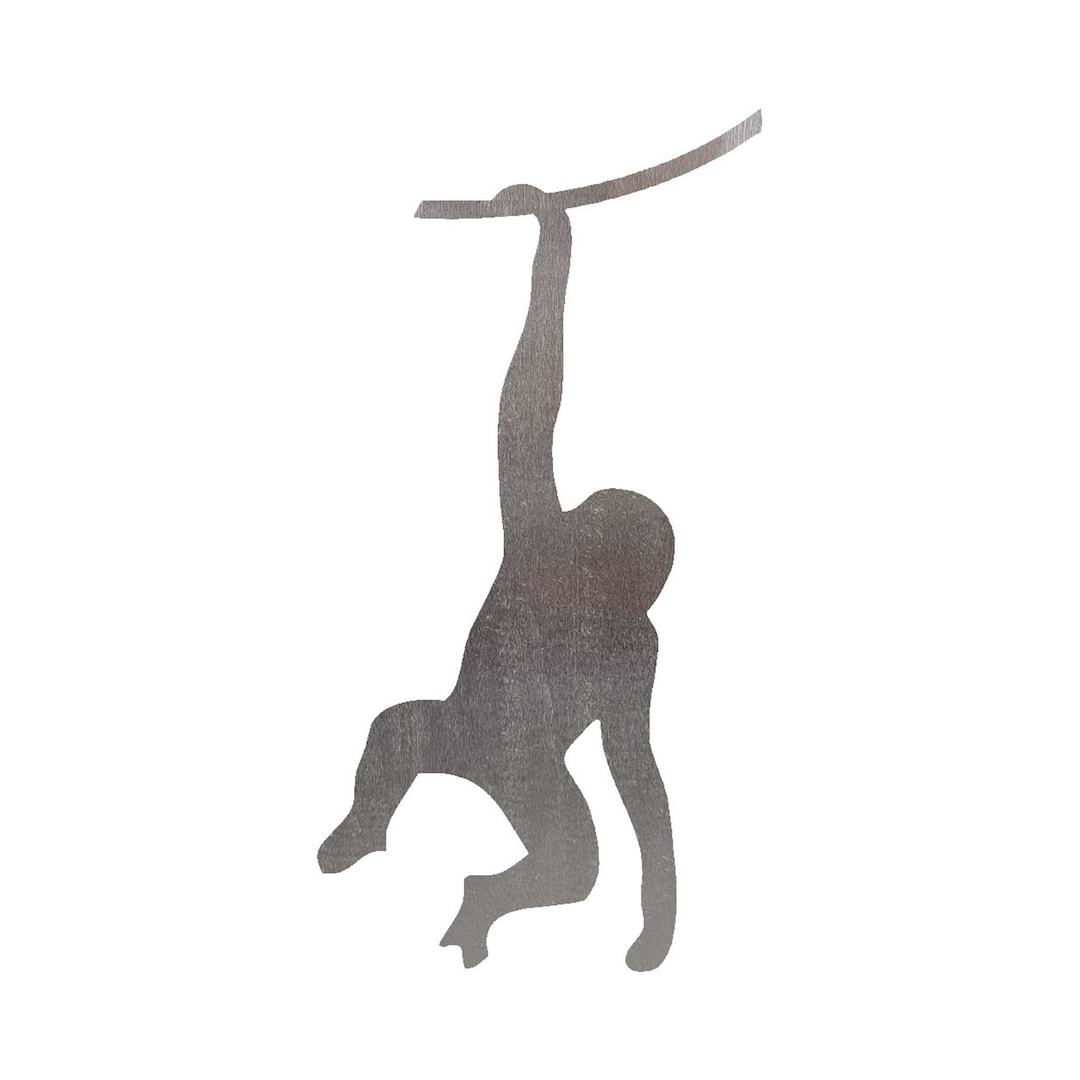 Monkey Steel Cut Out Shape Metal Art Decoration Home Decor Craft Supply ...