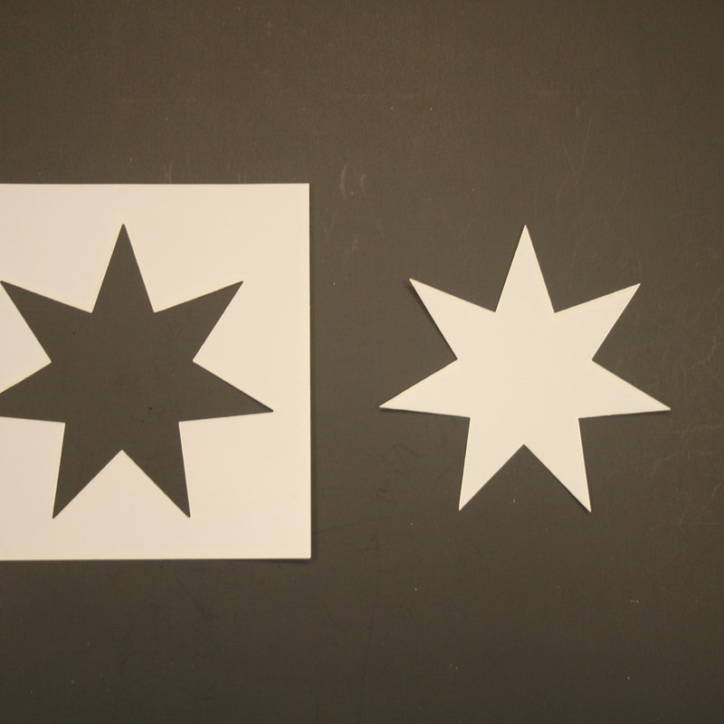Seven Point Star - Etsy