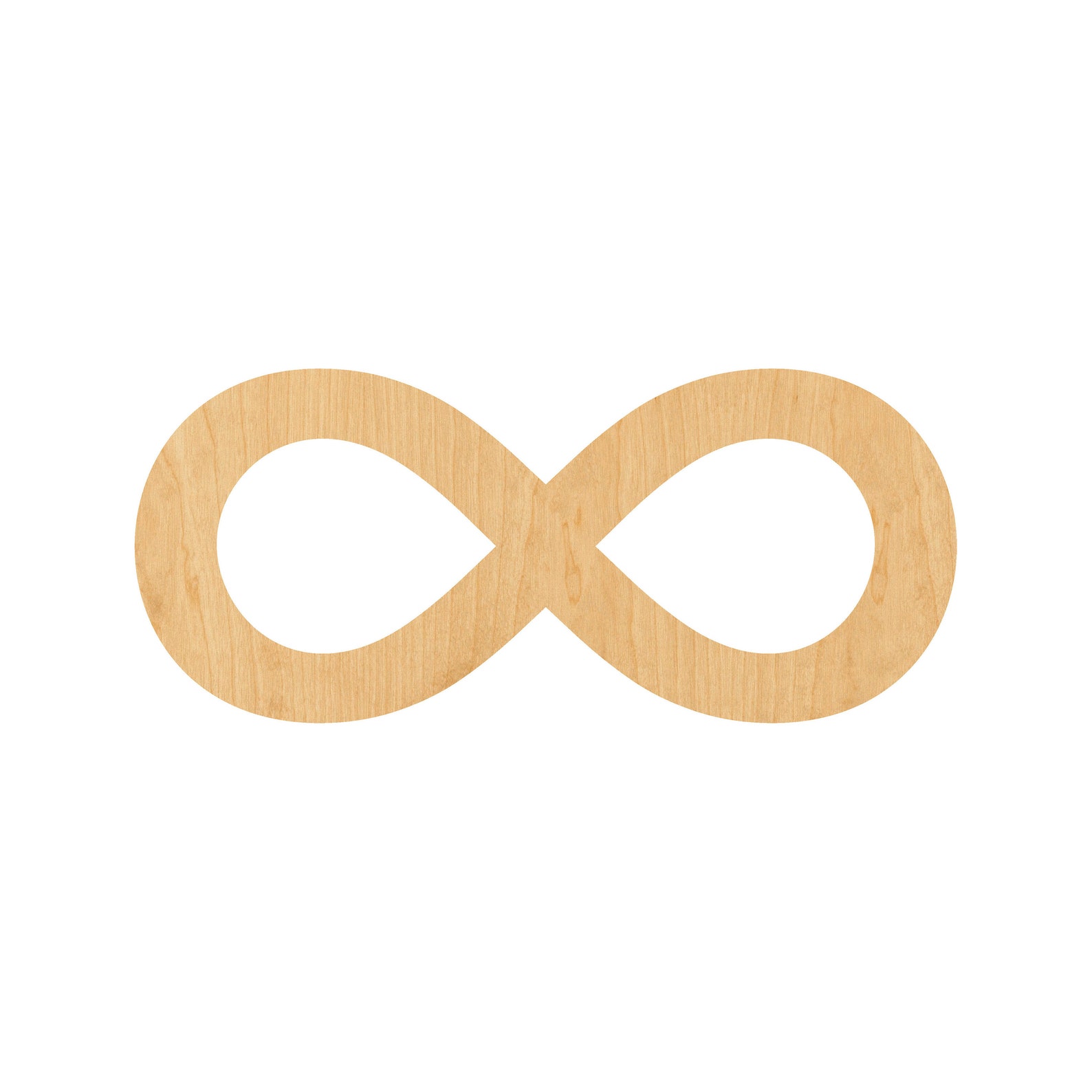 Infinity Symbol Laser Cut Out Wood Shape Craft Supply Woodcraft Cutout ...