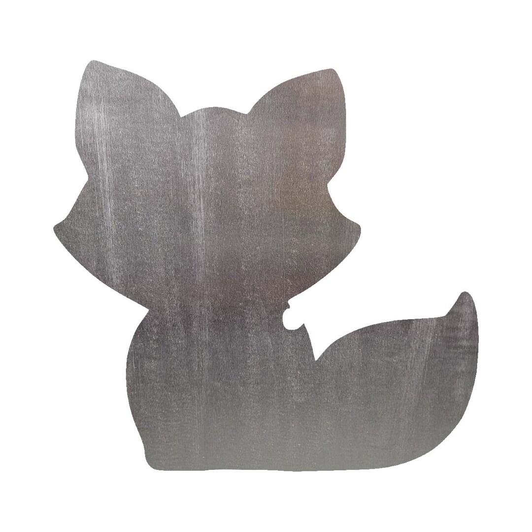 Cute Fox Steel Cut Out Shape Metal Art Decoration Home Decor Craft ...