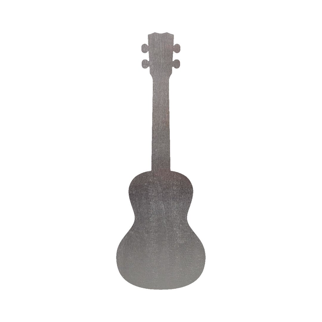 Ukulele Steel Cut Out Shape Metal Art Decoration Home Decor Craft ...