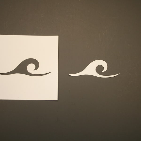 Wave Stencil - Etsy
