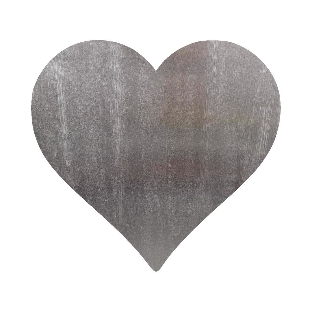 Heart 1 Steel Cut Out Shape Metal Art Decoration Home Decor Craft ...