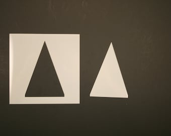 Triangle Stencil | Etsy