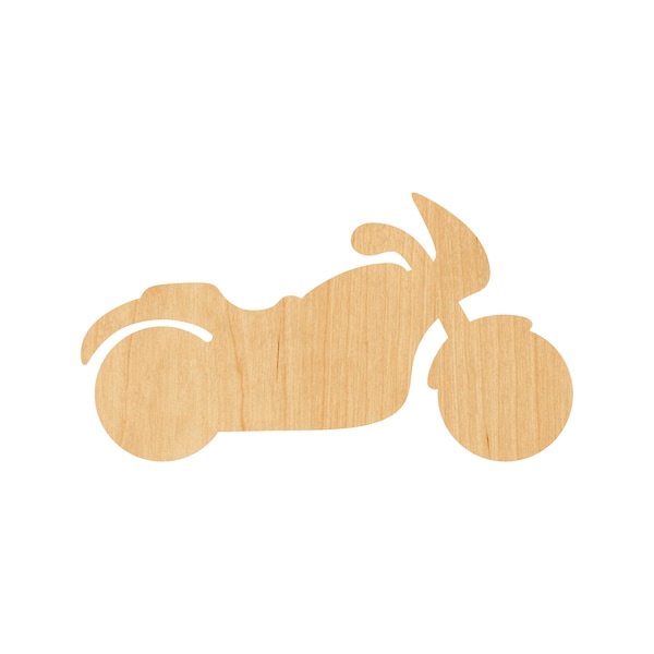 Motorcycle Wood Cutout - Etsy