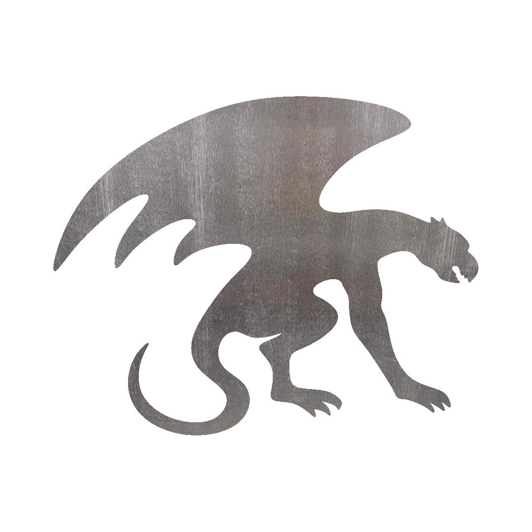 Gargoyle Steel Cut Out Shape Metal Art Decoration Home Decor Craft ...