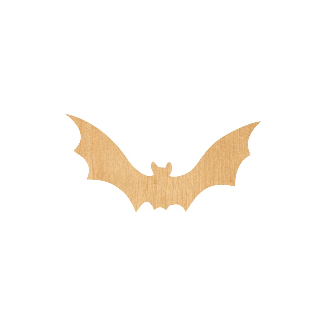 Bat 7 Laser Cut Out Wood Shape Craft Supply – Woodcraft Cutout - Etsy