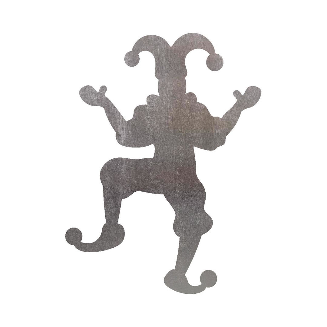 Jester Steel Cut Out Shape Metal Art Decoration Home Decor Craft Supply ...