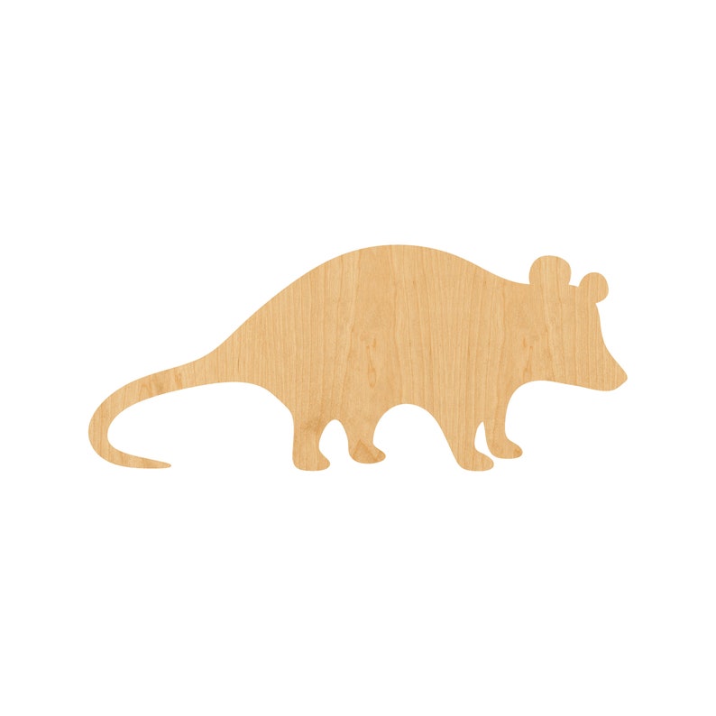 Possum Laser Cut Out Wood Shape Craft Supply – Woodcraft Cutout - Etsy