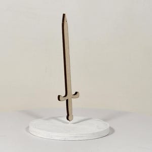 Sword Laser Cut Out Wood Shape Craft Supply - Woodcraft Cutout - Etsy