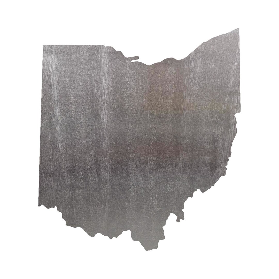 Ohio Steel Cut Out Shape Metal Art Decoration Home Decor Craft Supply ...