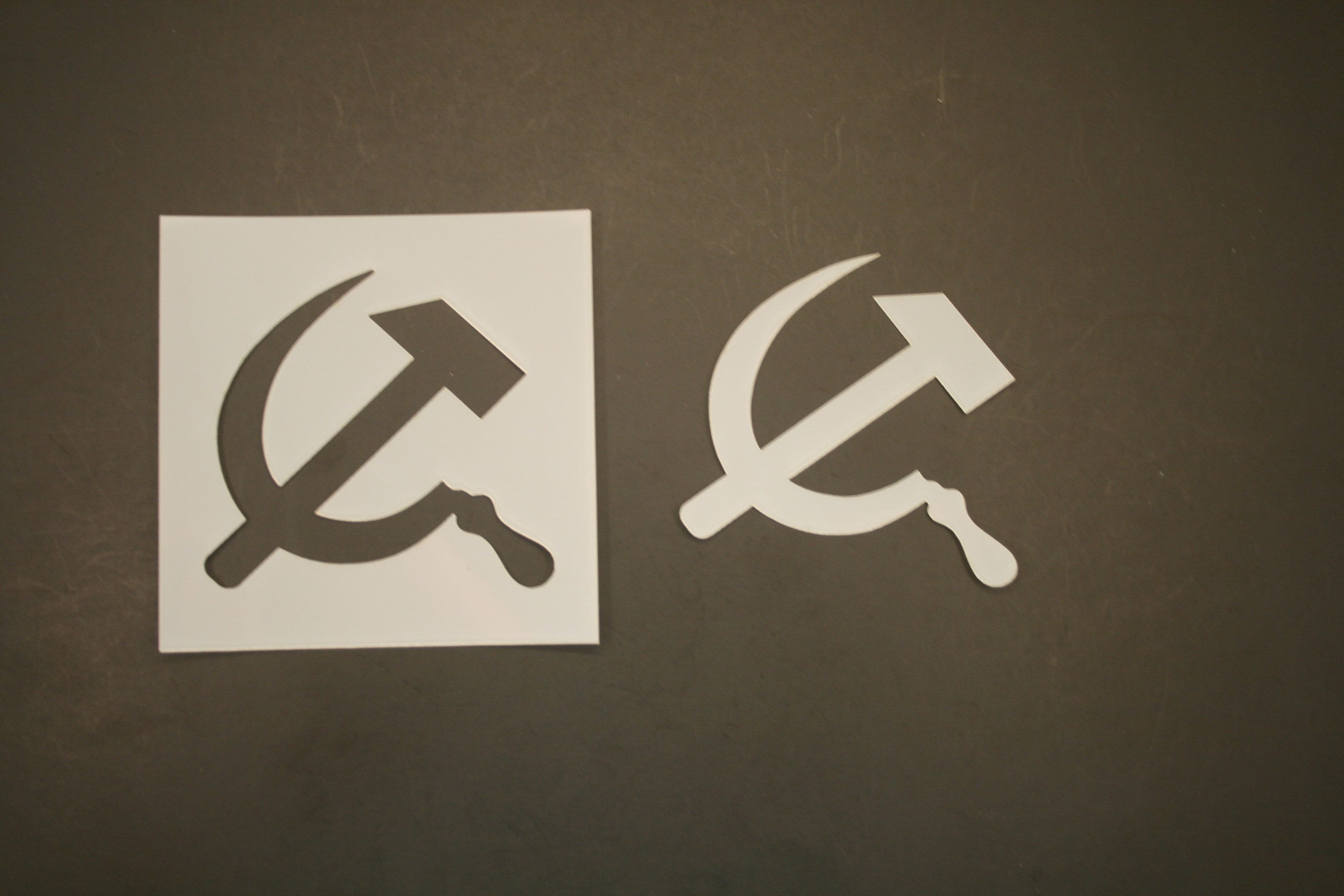 Hammer and Sickle Reusable Mylar Stencil Art Supplies - Etsy