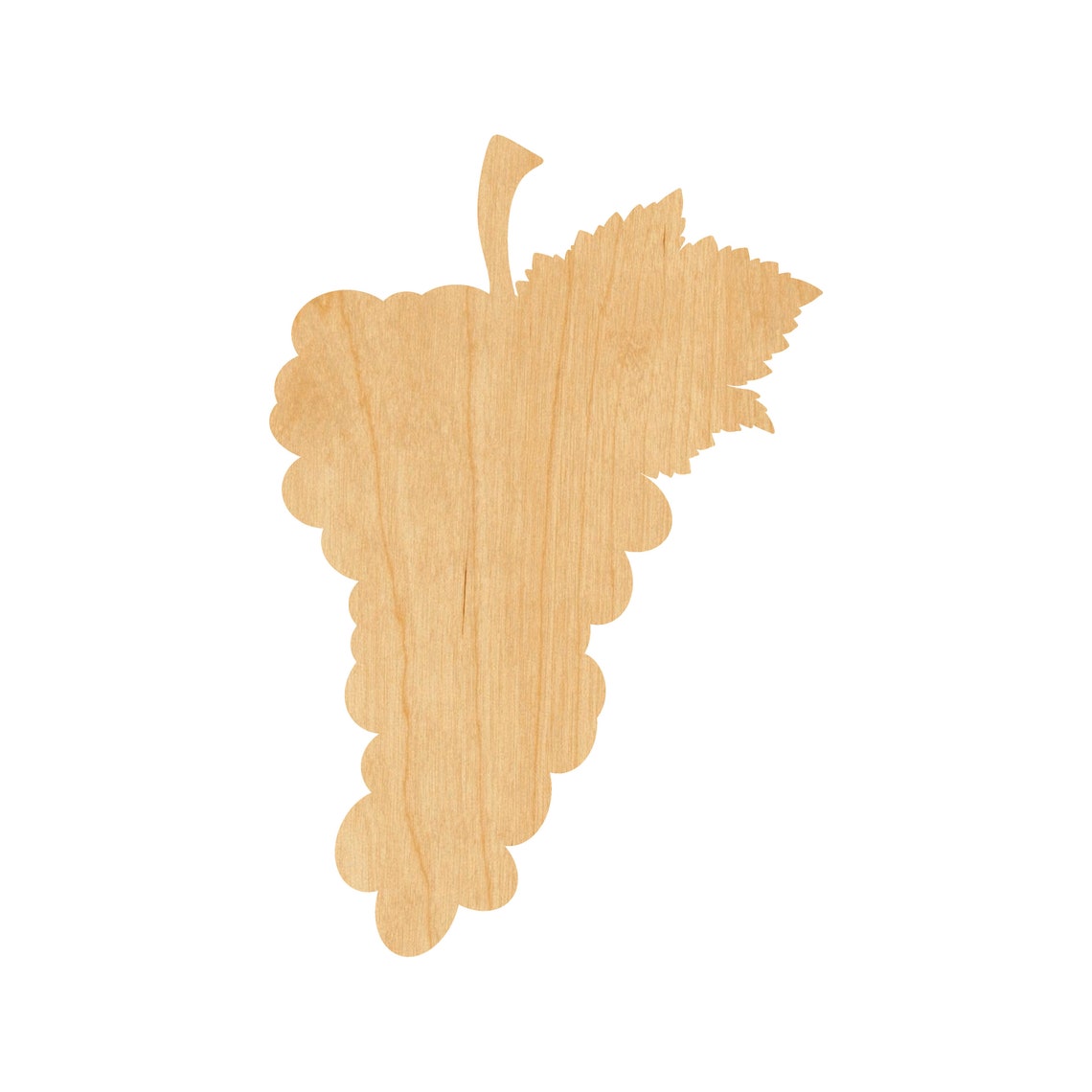 Grapes Laser Cut Out Wood Shape Craft Supply Woodcraft - Etsy