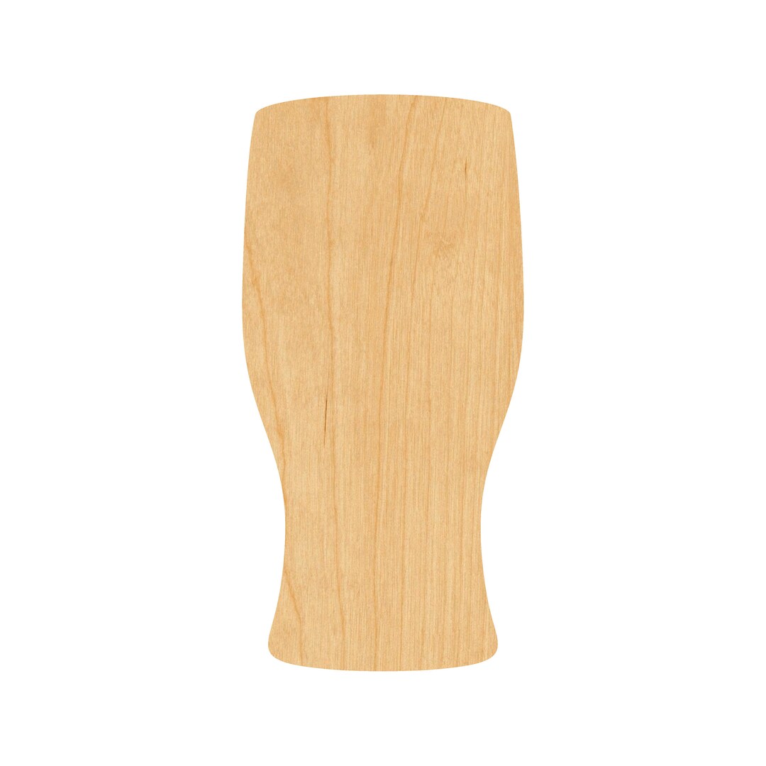Pint Glass Laser Cut Out Wood Shape Craft Supply - Woodcraft Cutout - Etsy