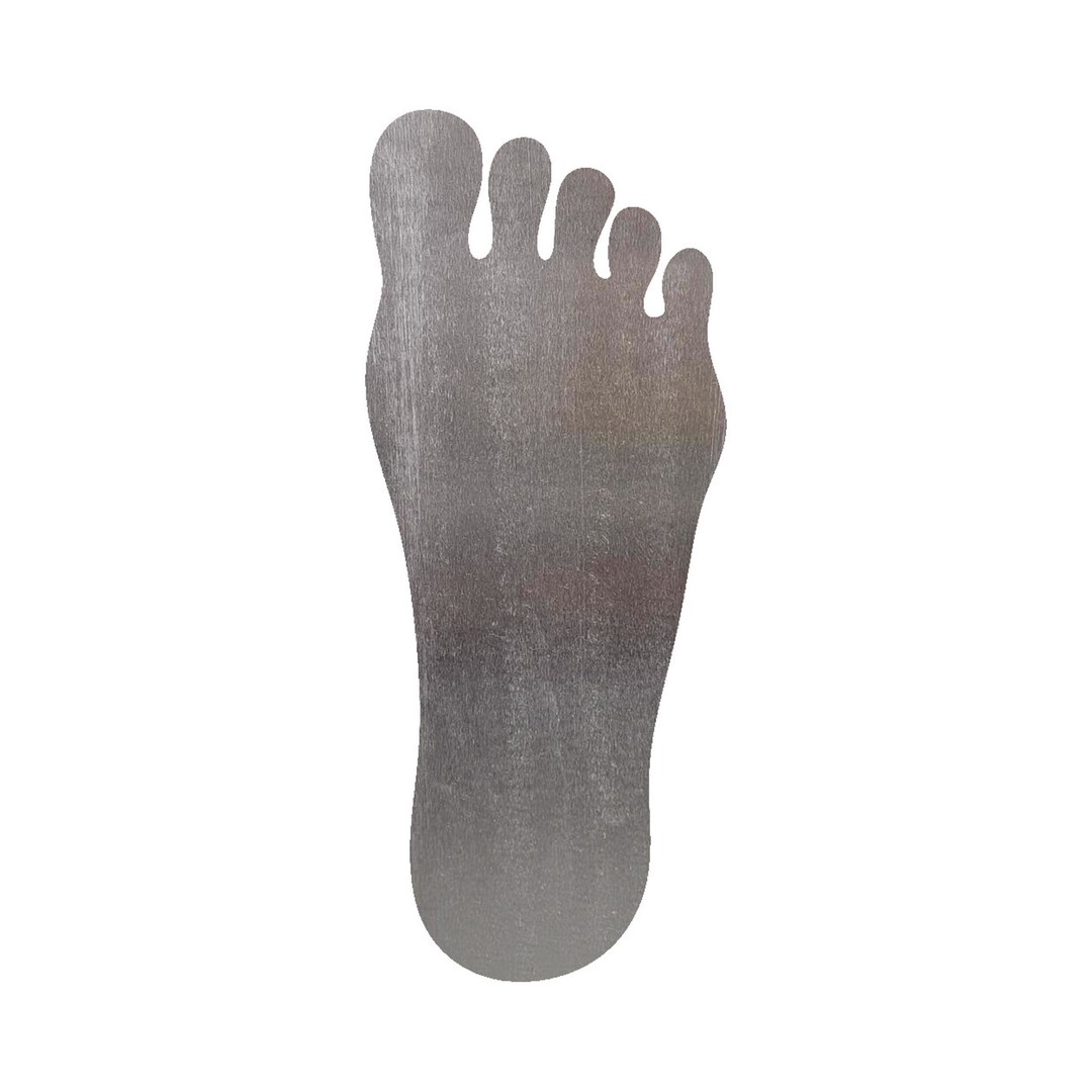 Foot Steel Cut Out Shape Metal Art Decoration Home Decor Craft Supply ...