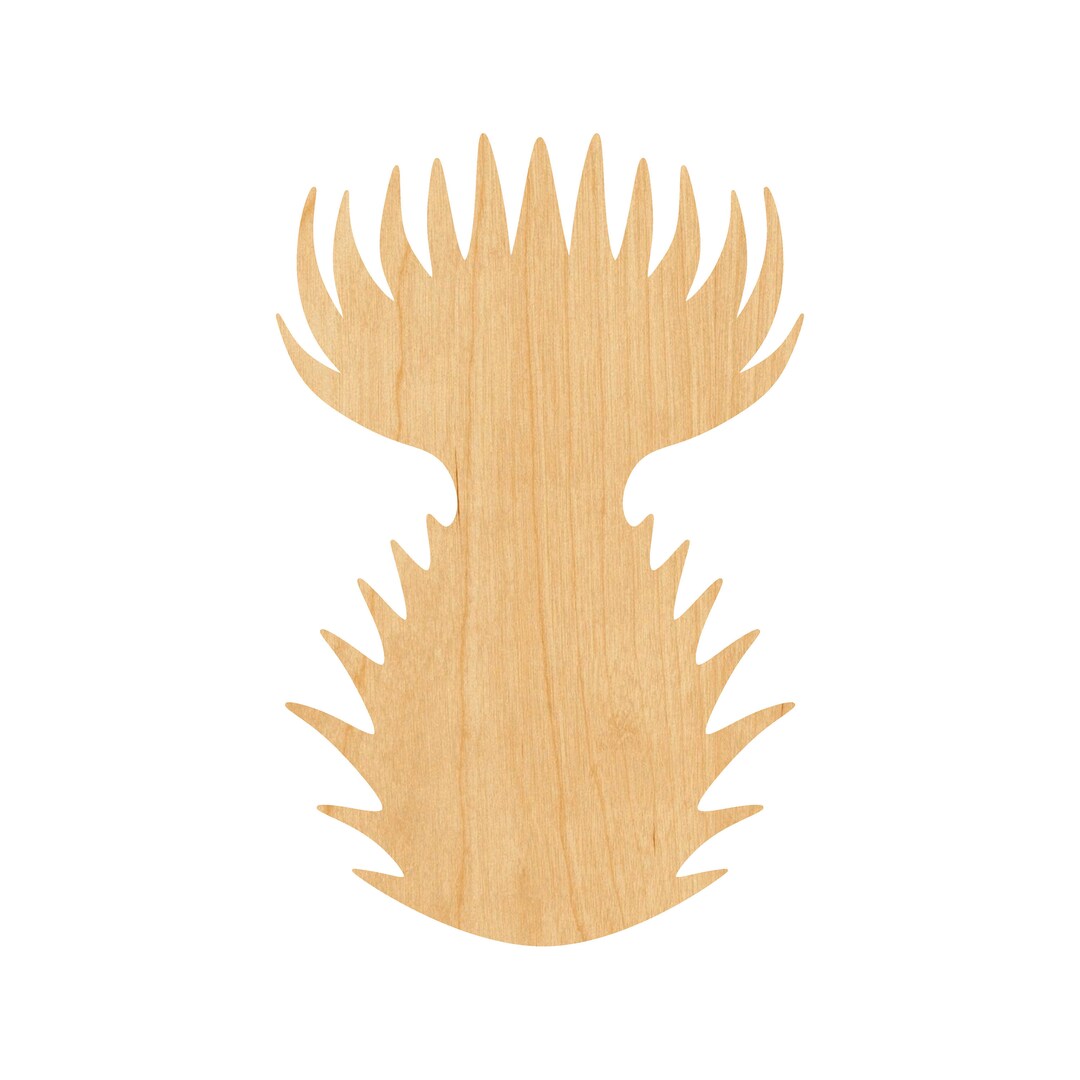 Thistle Laser Cut Out Wood Shape Craft Supply - Woodcraft Cutout - Etsy