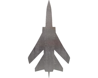 Jetfighter 1 Metal Cutout Shape, Wall Art Decoration for Home ...