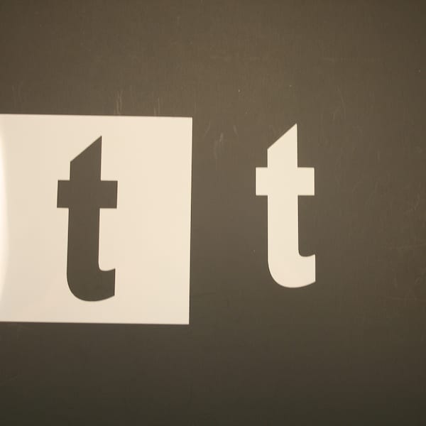 Letter T Lower Case - Etsy