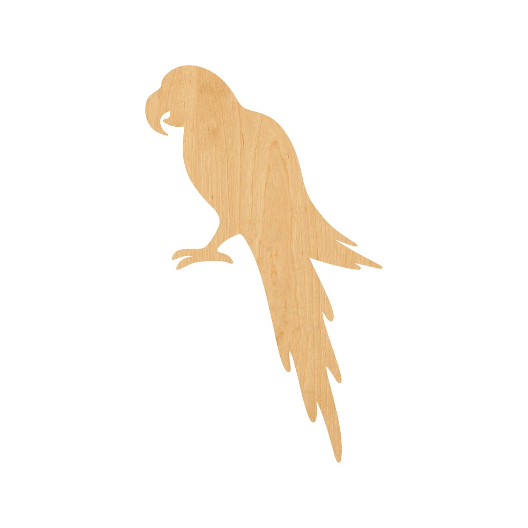 Parrot 2 Laser Cut Out Wood Shape Craft Supply – Woodcraft Cutout - Etsy