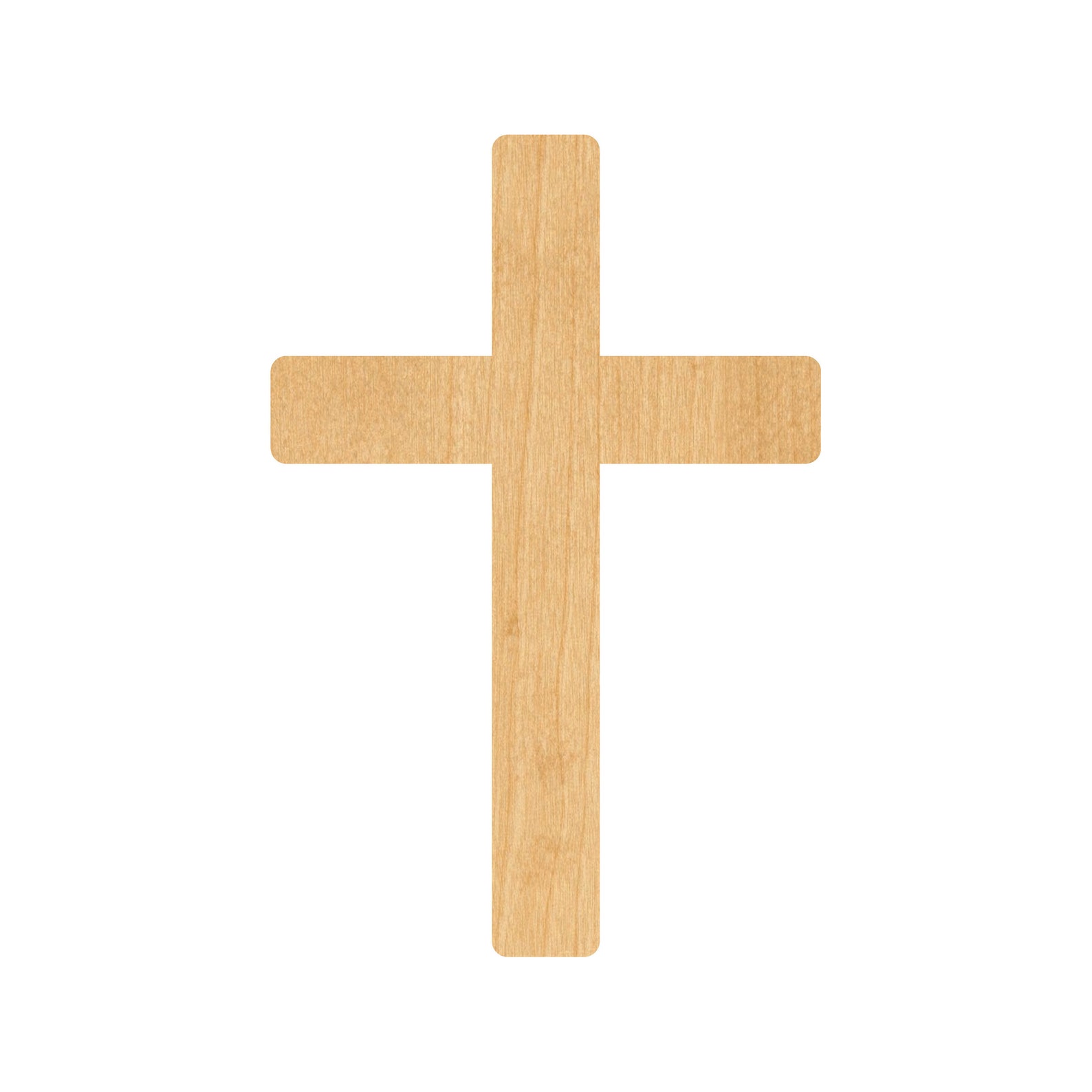 Cross Laser Cut Out Wood Shape Craft Supply Woodcraft Cutout - Etsy
