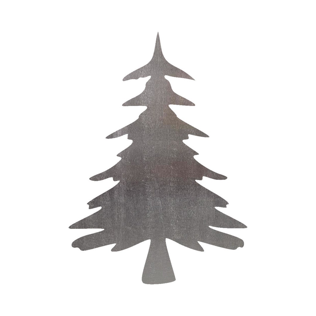 Christmas Tree 1 Steel Cut Out Shape Metal Art Decoration Home Decor ...