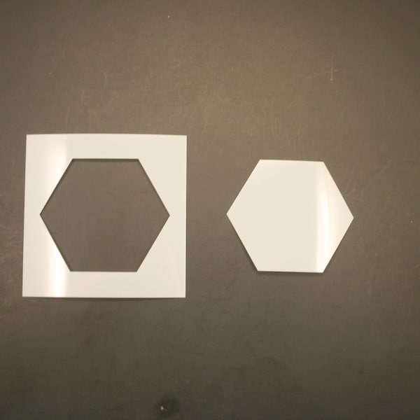 Hexagon Stencil - Etsy