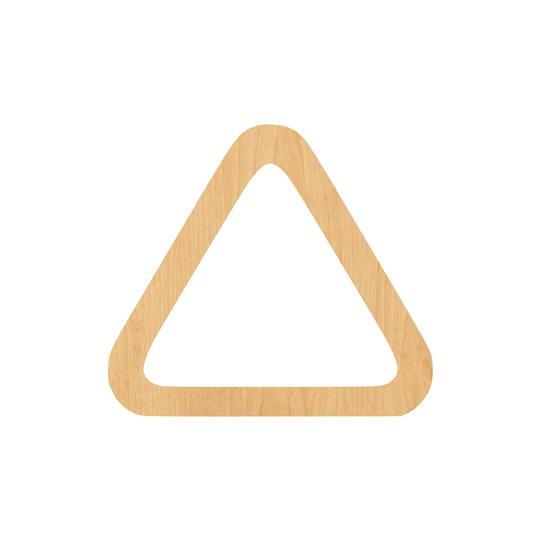 Triangle 3 Laser Cut Out Wood Shape Craft Supply - Woodcraft Cutout - Etsy