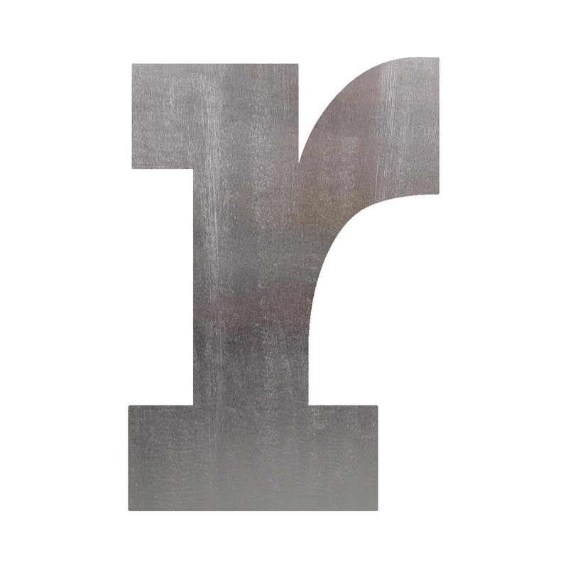 Metal Letter R - Etsy
