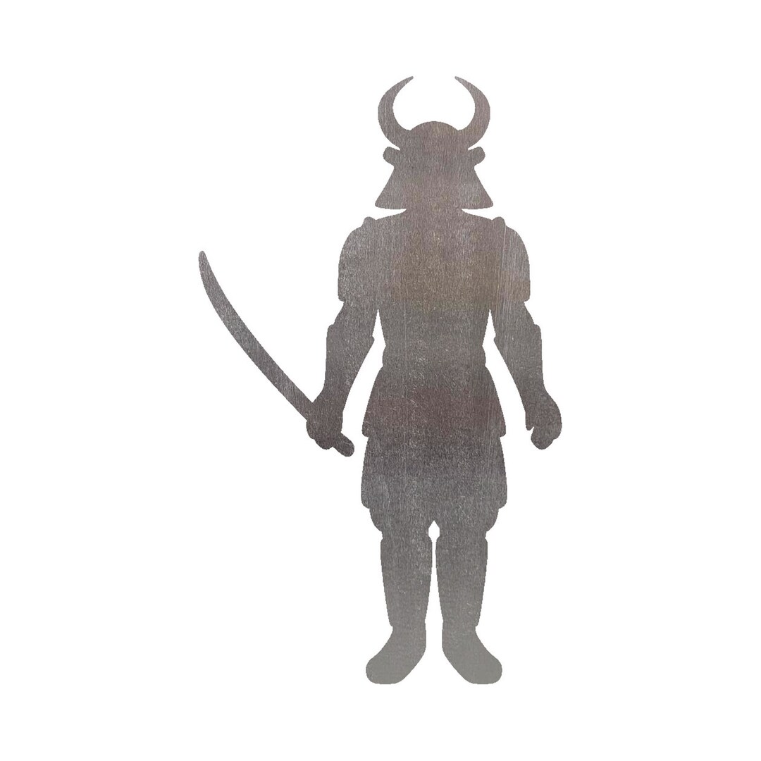 Samurai Steel Cut Out Shape Metal Art Decoration Home Decor Craft ...