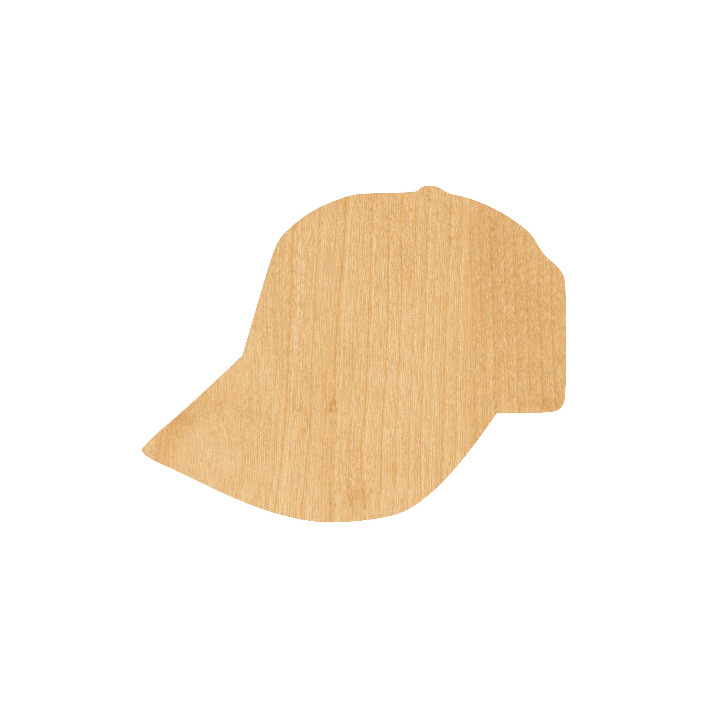 Baseball Cap Laser Cut Out Wood Shape Craft Supply Woodcraft - Etsy UK