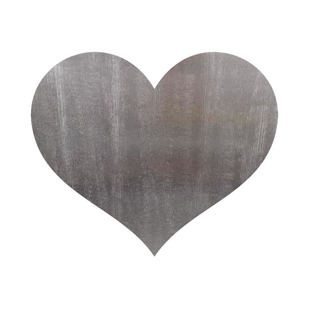 Heart 3 Steel Cut Out Shape Metal Art Decoration Home Decor Craft ...