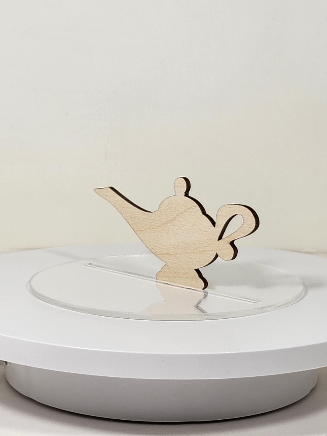 Genie Lamp Laser Cut Out Wood Shape Craft Supply - Woodcraft Cutout - Etsy