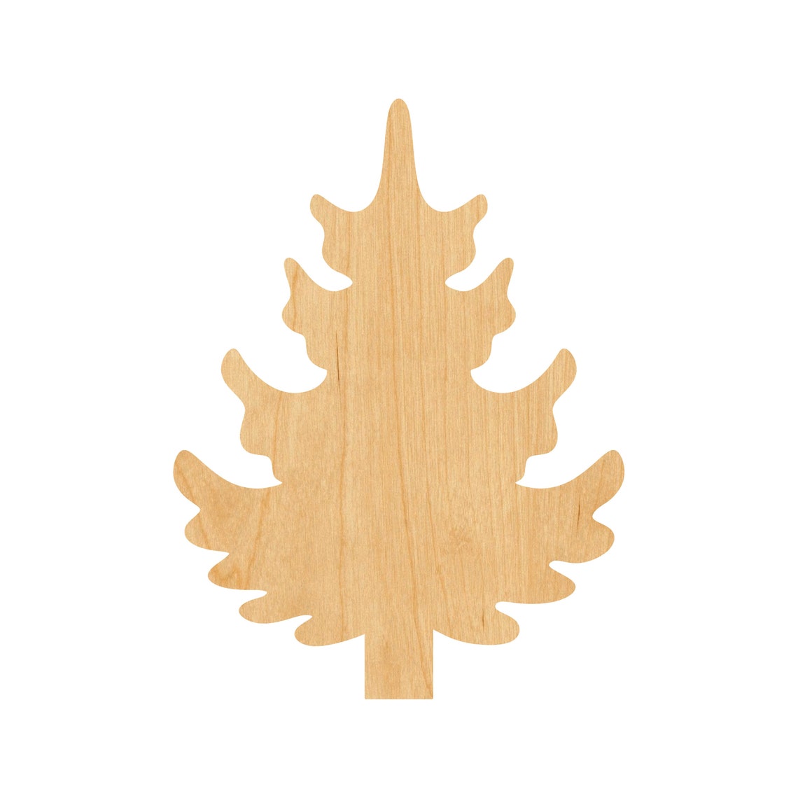 Pine Tree Laser Cut Out Wood Shape Craft Supply - Woodcraft Cutout - Etsy