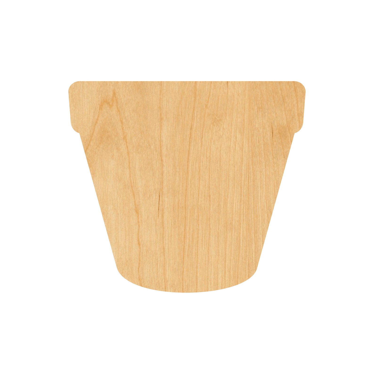Flower Pot Laser Cut Out Wood Shape Craft Supply Woodcraft Cutout - Etsy
