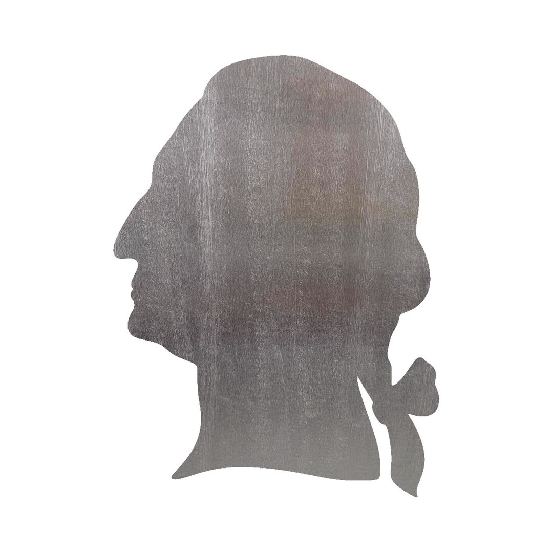 George Washington Steel Cut Out Shape Metal Art Decoration Home Decor ...