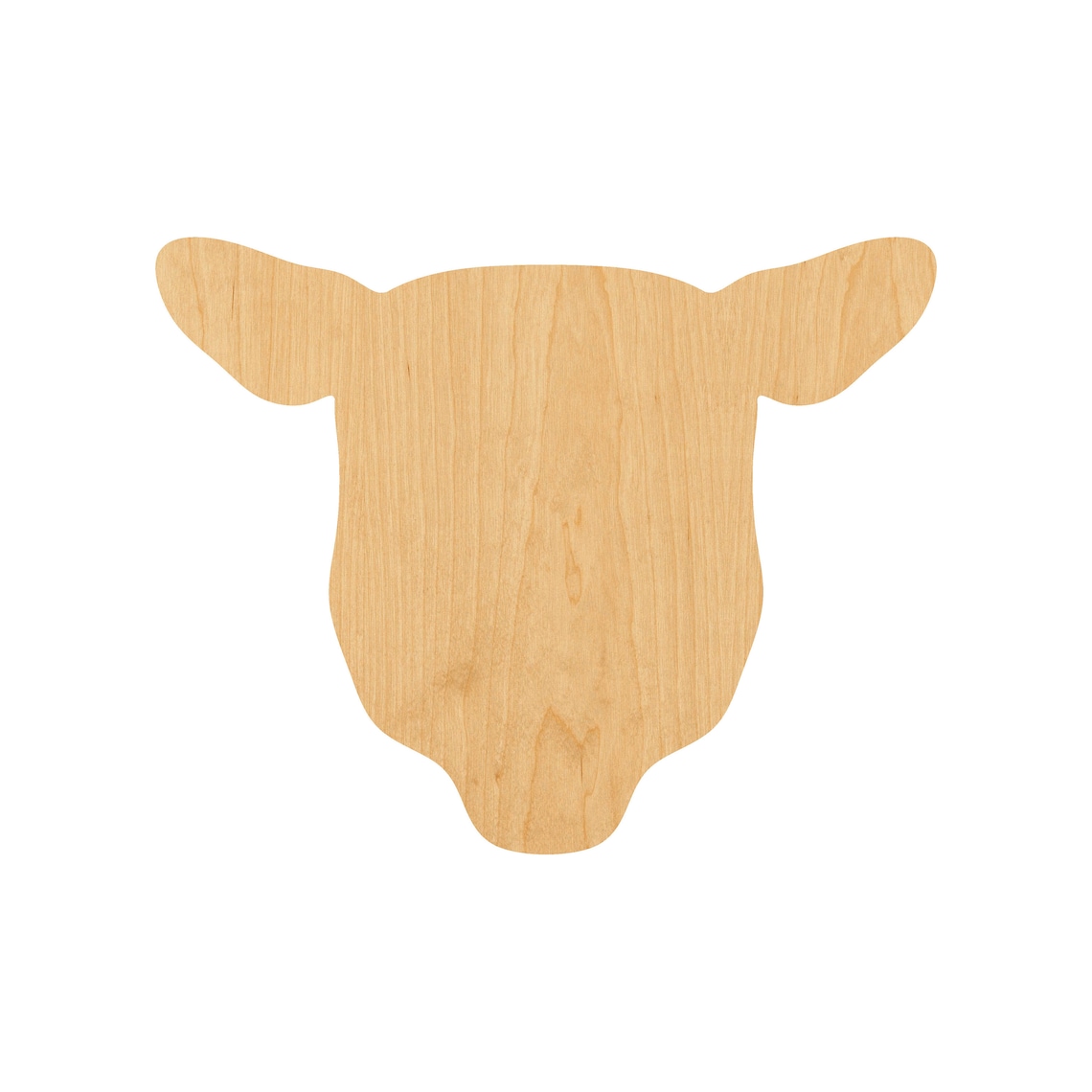 Sheep Head Laser Cut Out Wood Shape Craft Supply Woodcraft | Etsy