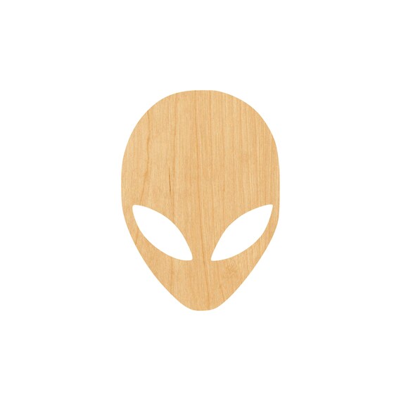 Alien 3 Laser Cut Out Wood Shape Craft Supply Unfinished | Etsy