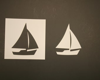 Sailing Ship Stencil, Reusable Sailing Ship Stencil, Art Stencil, DIY ...