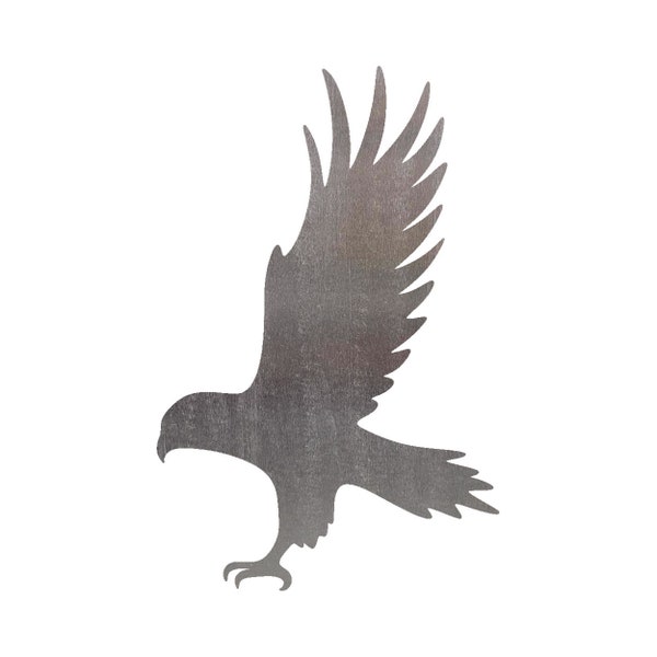 Metal Hawk Wall Art - Etsy