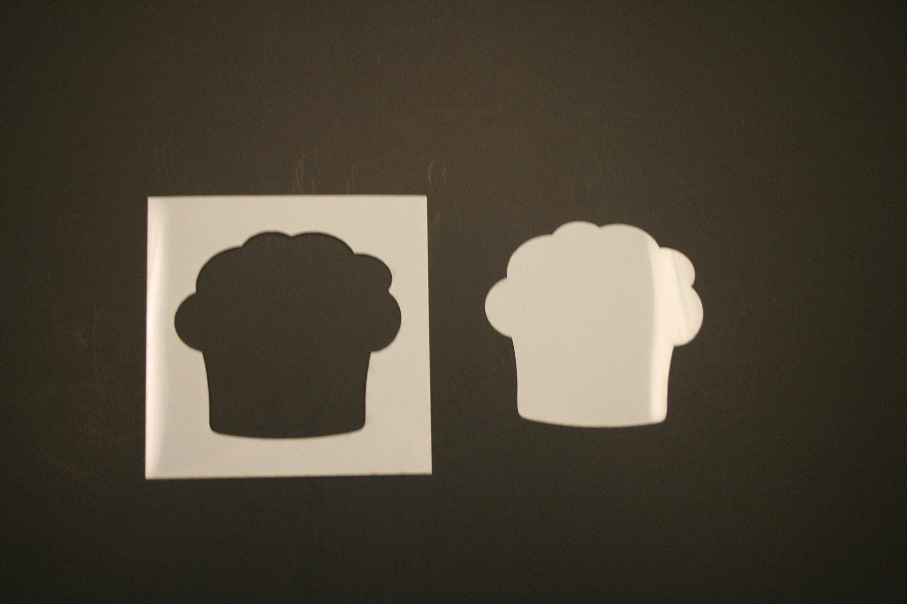 Muffin Reusable Mylar Stencil - Art Supplies - Etsy